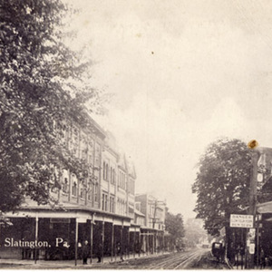 Upper Main Street Views · Slatington Postcards